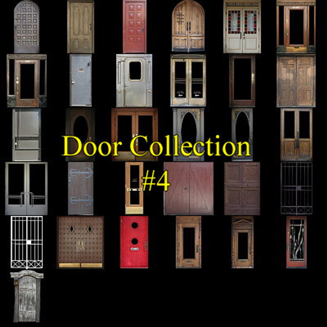 Door Collection #4 - TurboSquid 257820