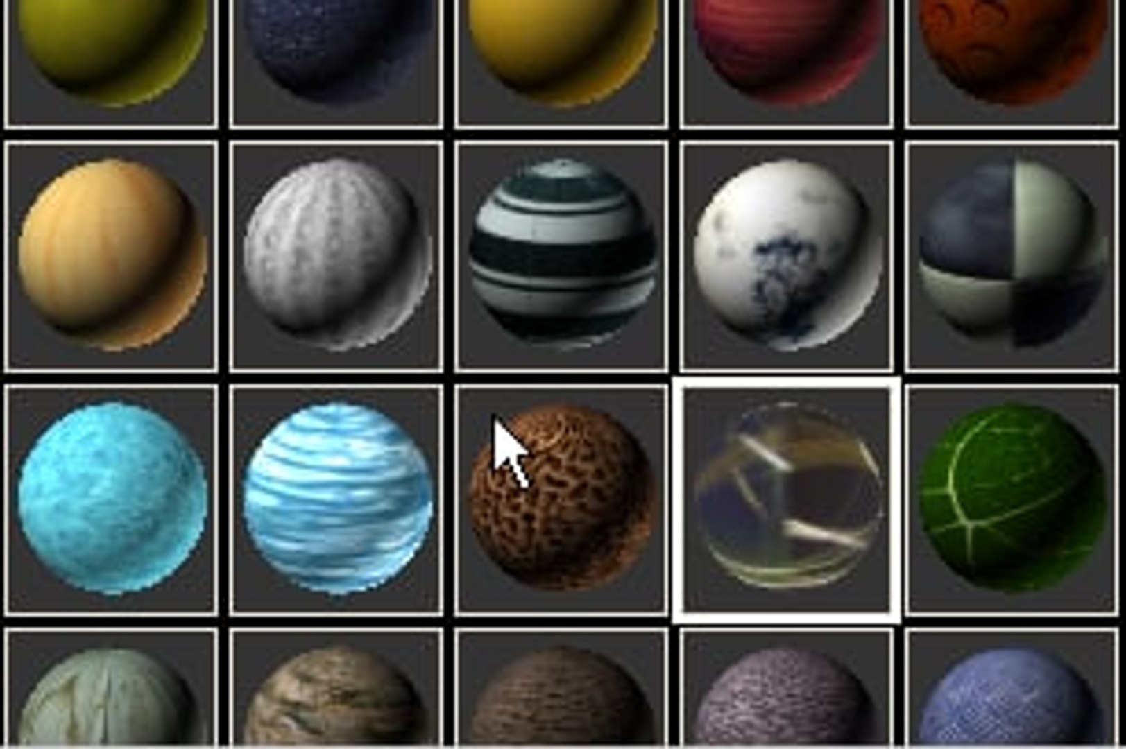 Collection materials - TurboSquid 285312