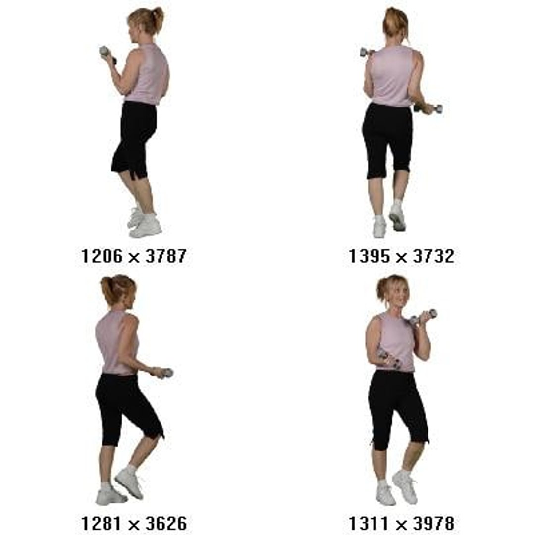 56 Gym People Textures - TurboSquid 307299