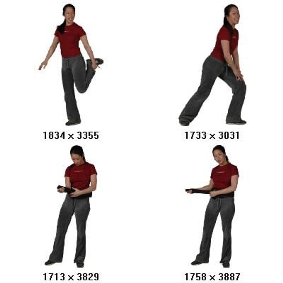 56 Gym People Textures - TurboSquid 307299