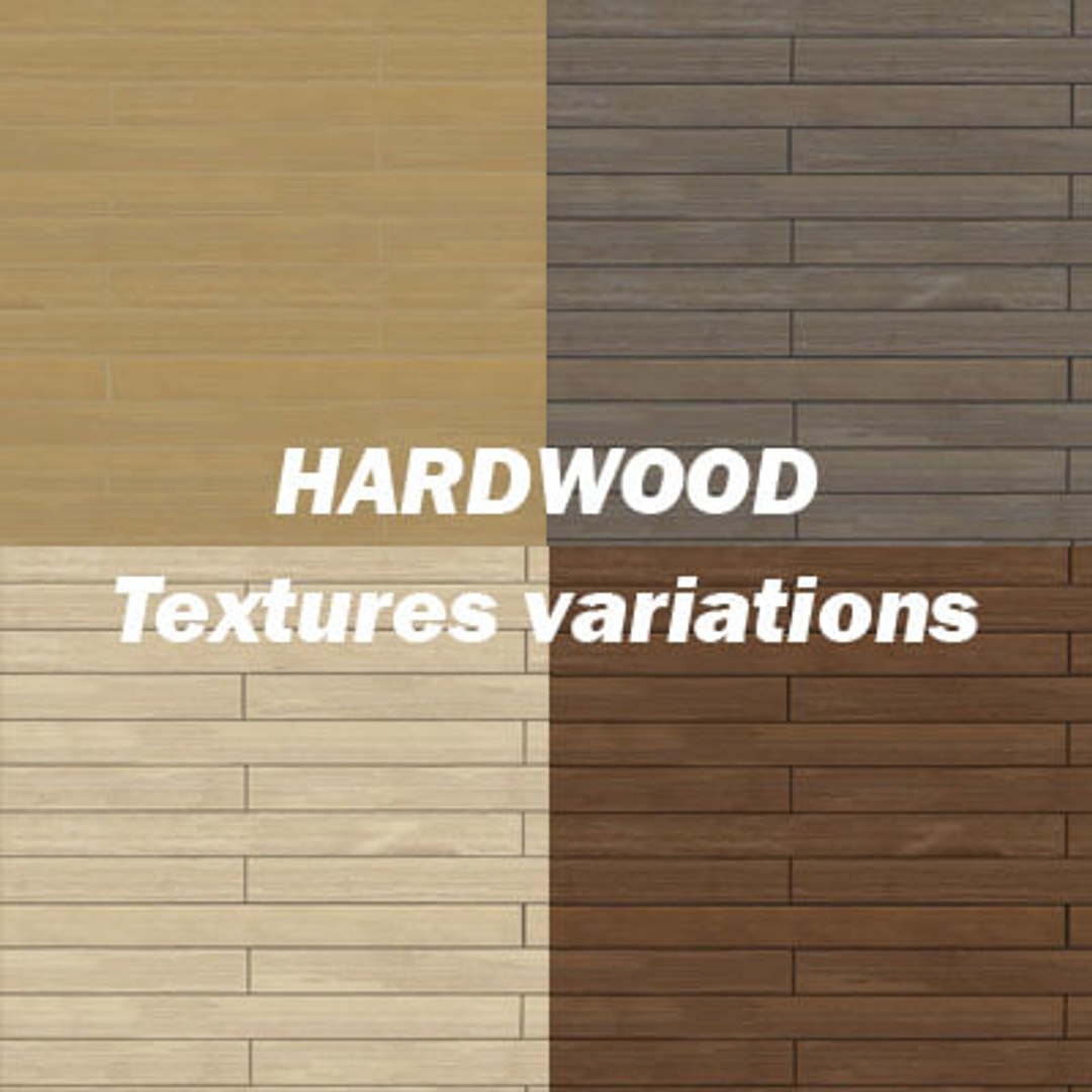 Hardwood Texture 4 variations Jpg -------- High Resolution - TurboSquid ...