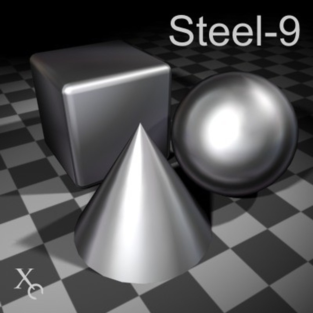 Steel-9 - TurboSquid 309369