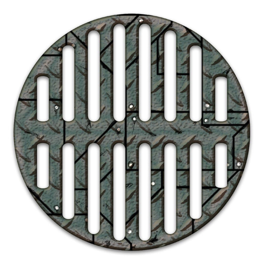 Metal Grate 1A Freebie - TurboSquid 301893