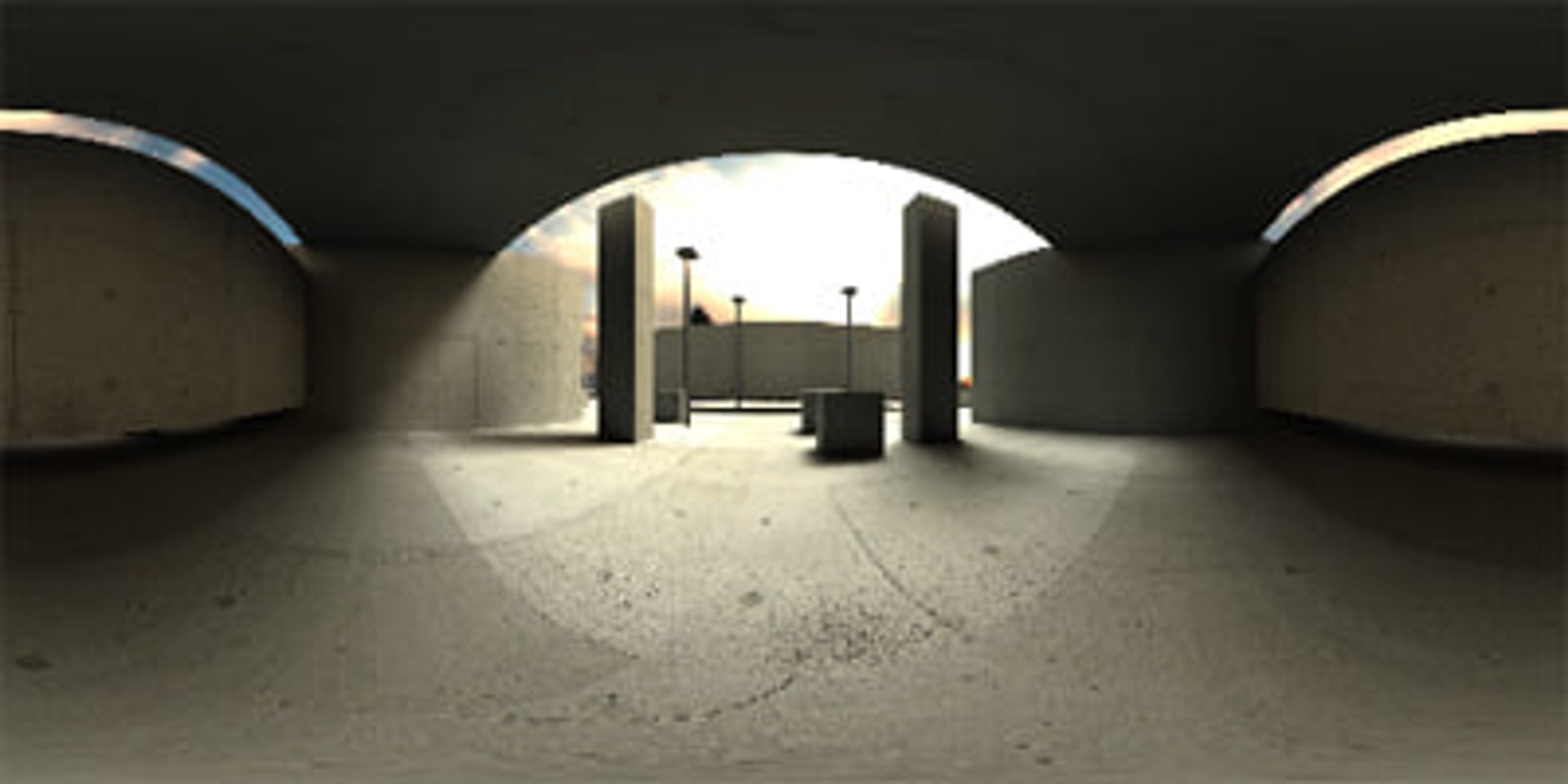 Cement Room 6 HDRI - TurboSquid 317066