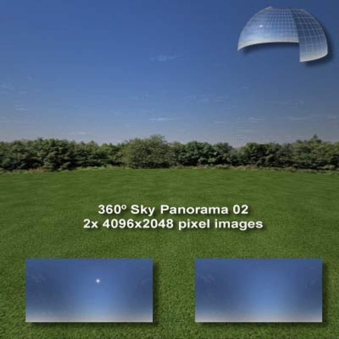 Sky Textures - 20 Fine Weather Sky Panoramas - TurboSquid 309623