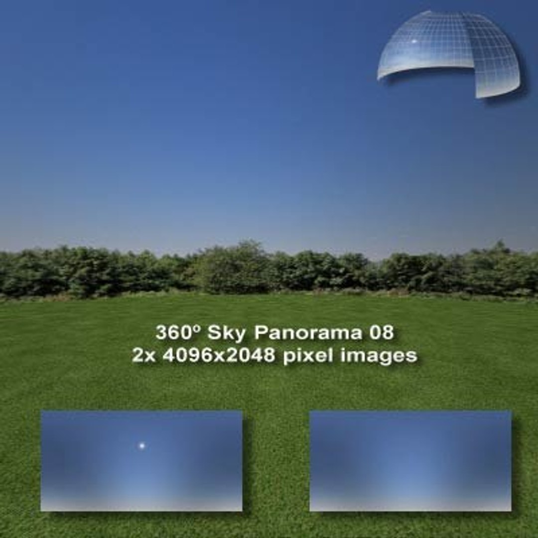 Sky Textures - 20 Fine Weather Sky Panoramas - TurboSquid 309623