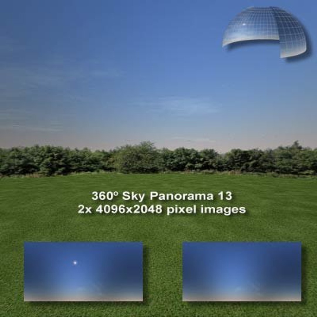 Sky Textures - 20 Fine Weather Sky Panoramas - TurboSquid 309623
