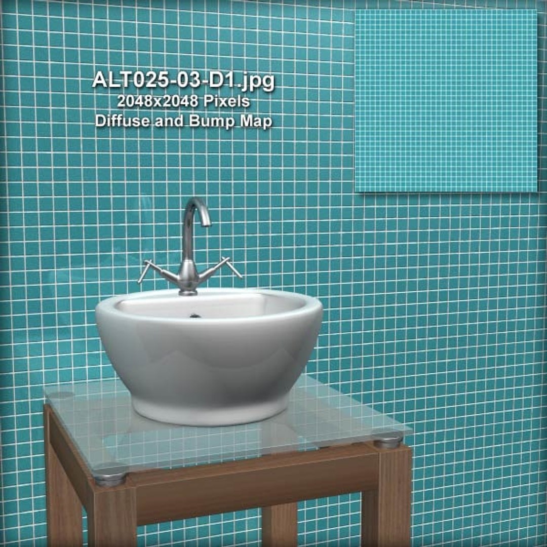 Tile Textures Vol.1 - Mosaic Montage Tiles - TurboSquid 315523