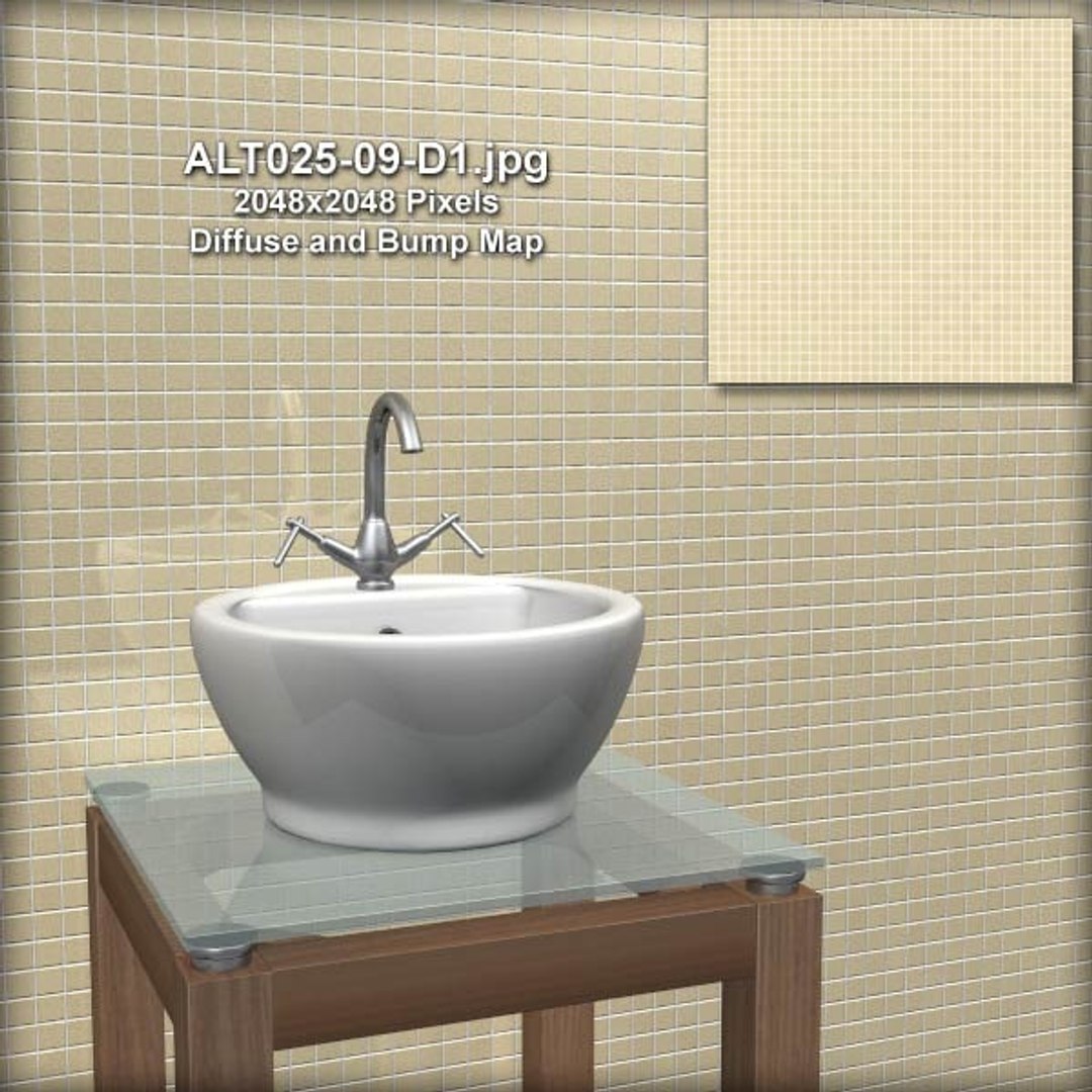 Tile Textures Vol.1 - Mosaic Montage Tiles - TurboSquid 315523