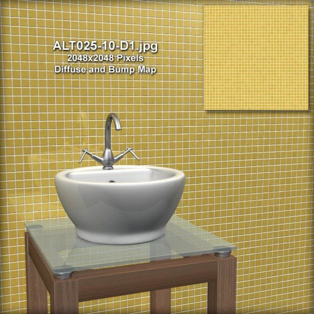 Tile Textures Vol.1 - Mosaic Montage Tiles - TurboSquid 315523