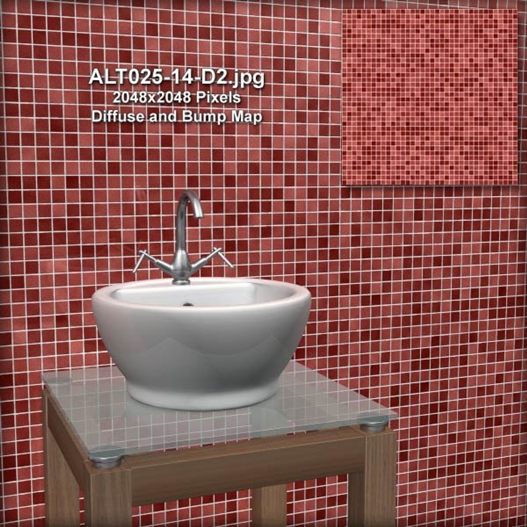 Tile Textures Vol.1 - Mosaic Montage Tiles - TurboSquid 315523