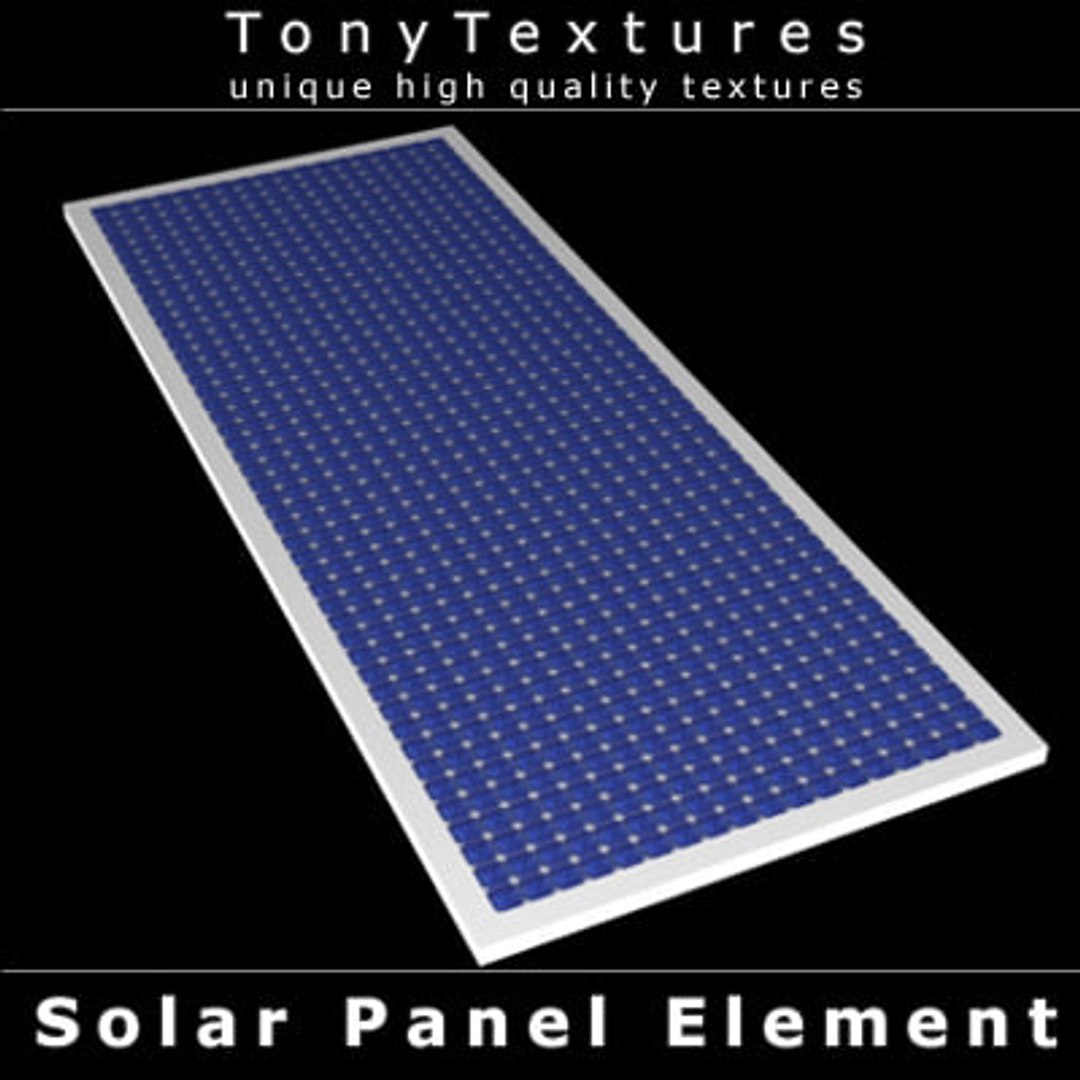 Solar Panel Texture Map (High Res) - TurboSquid 336039