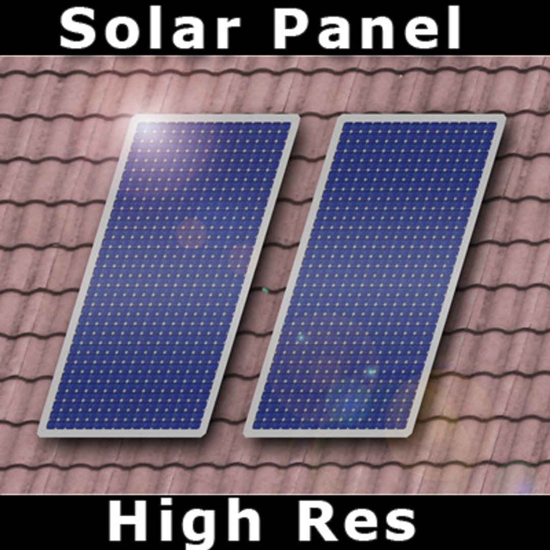 Solar Panel Texture Map (High Res) - TurboSquid 336039
