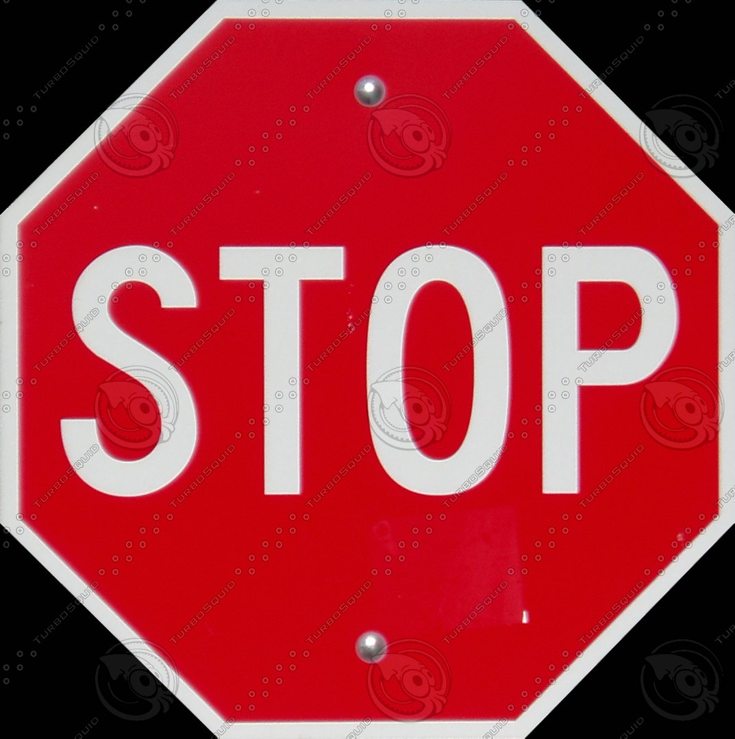 Stop Sign - TurboSquid 319701