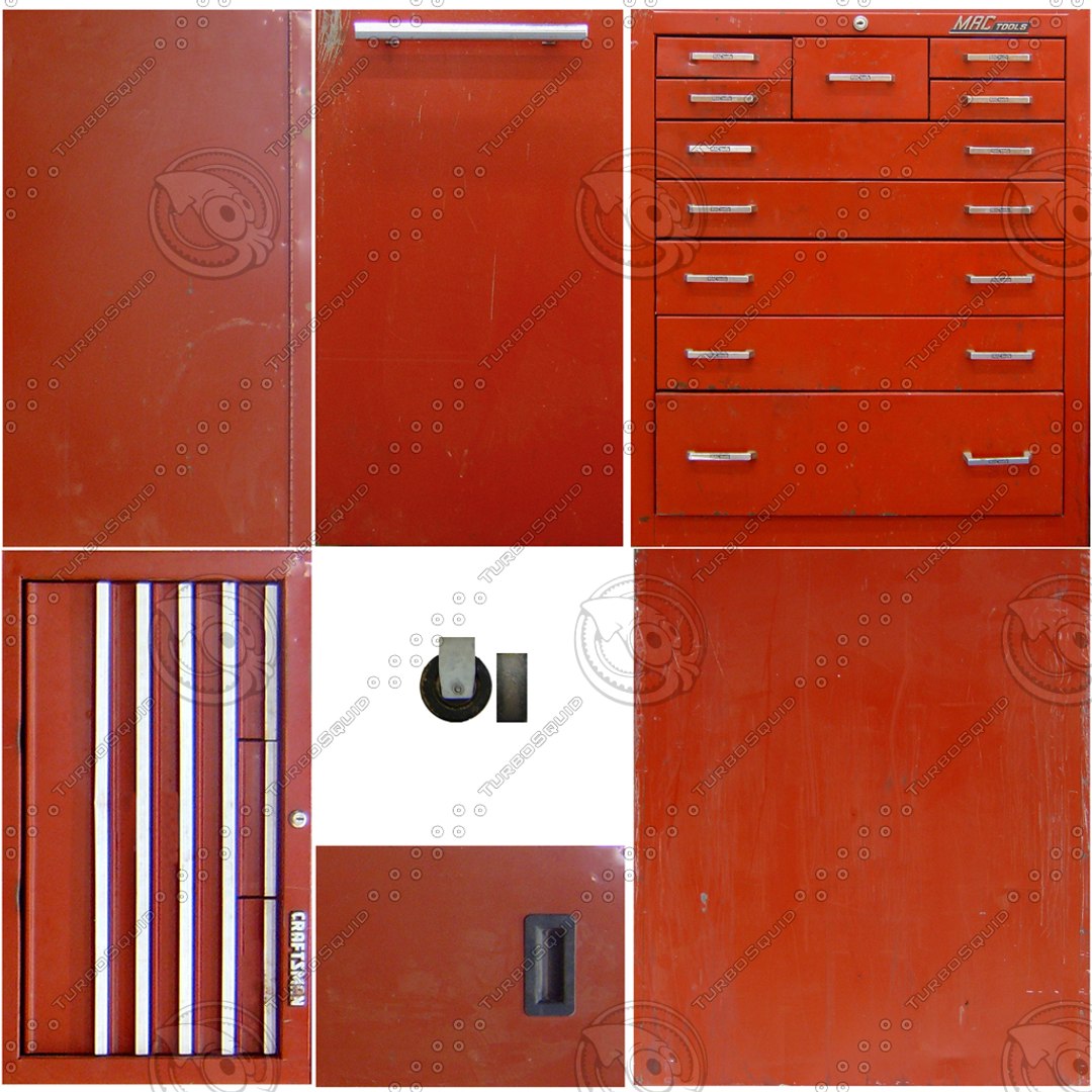Tool Box Textures - TurboSquid 359568