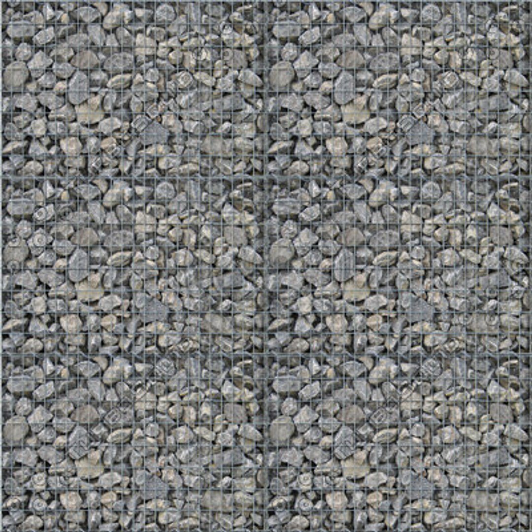 Gabion texture - tileable - TurboSquid 355683