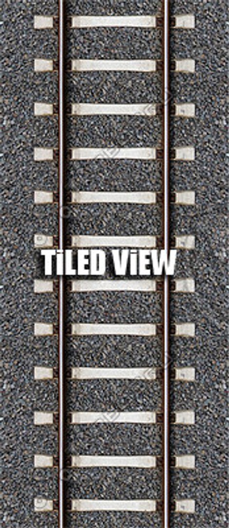 Railway Track Texture - Tileable - TurboSquid 359417