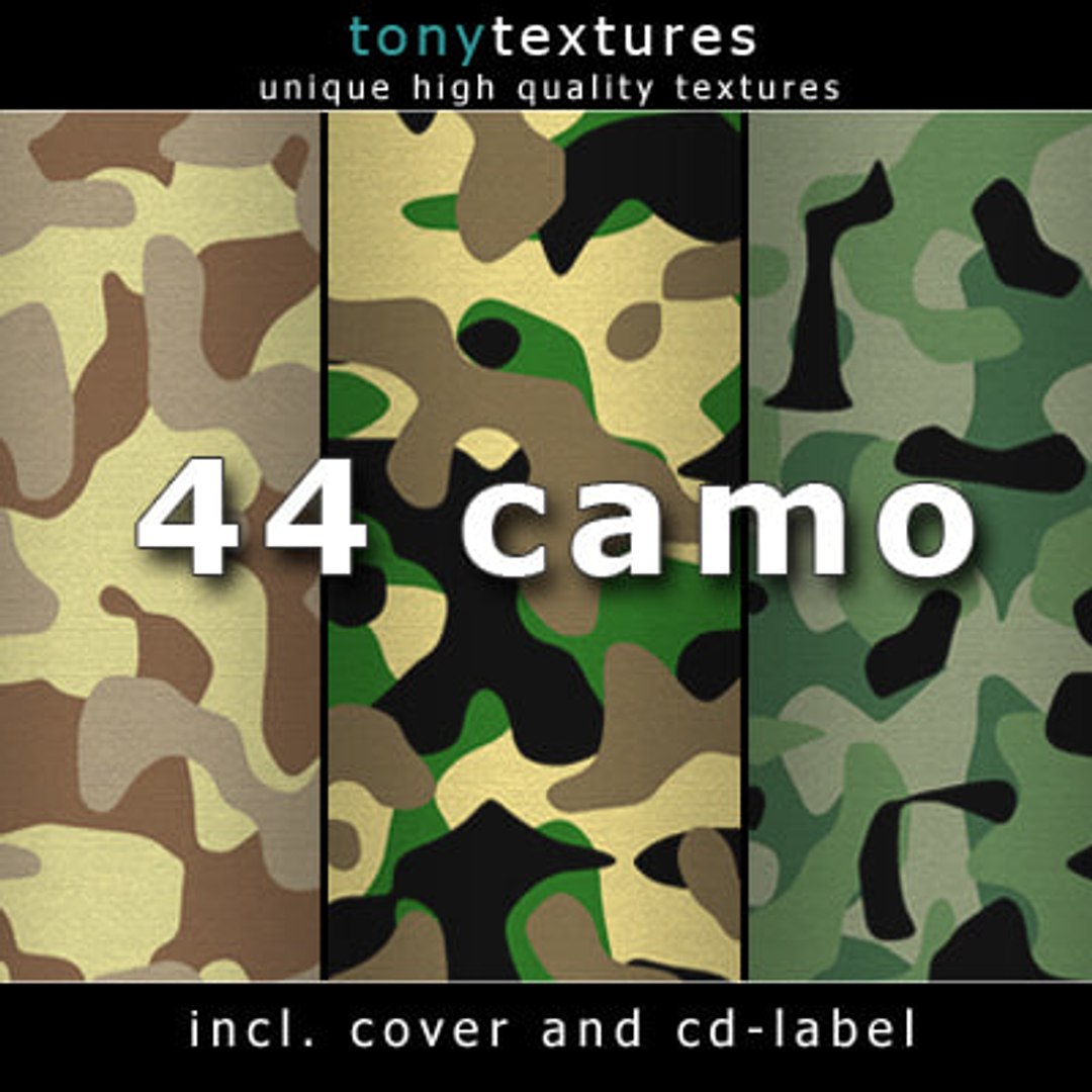 Camouflage Collection - tilable and high-res - TurboSquid 348931