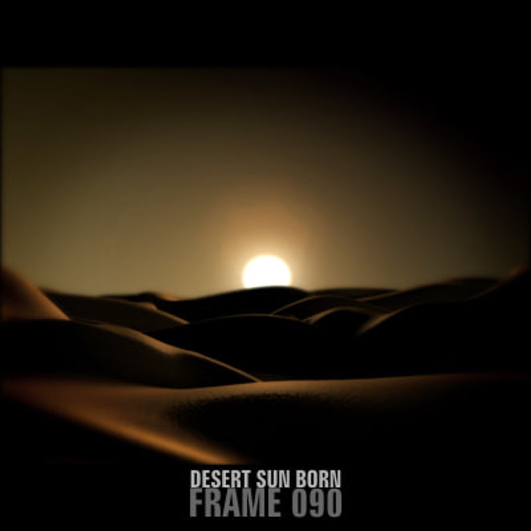 Desert Sun Born - TurboSquid 363867