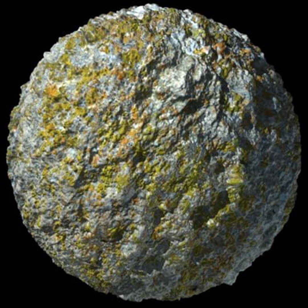Lichen Stone 2 - TurboSquid 372301