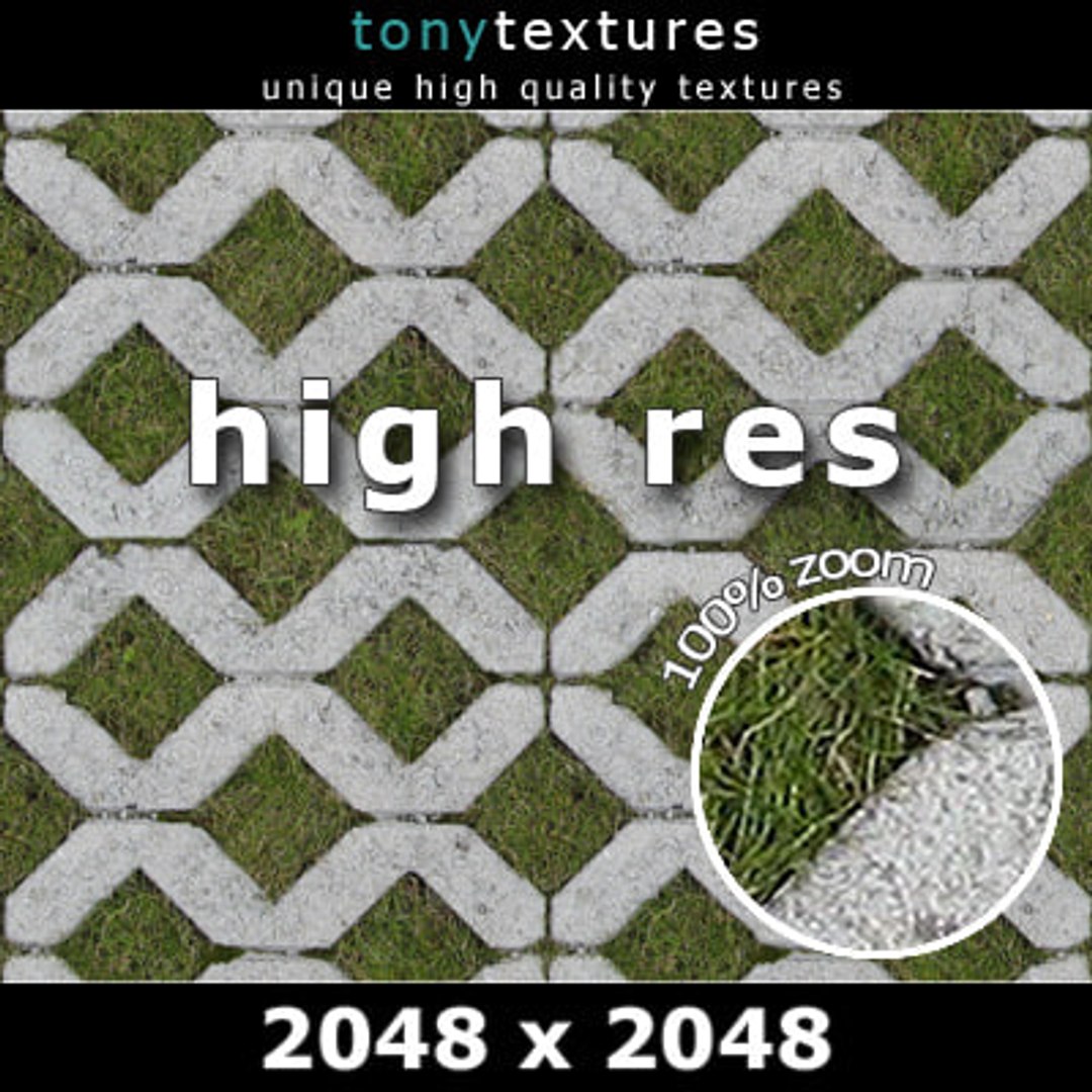 Gras Grate Stone - High Resolution - TurboSquid 373284