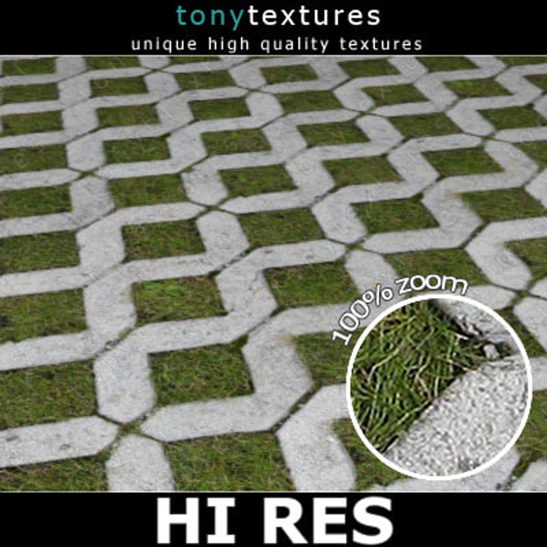 Gras Grate Stone - High Resolution - TurboSquid 373284