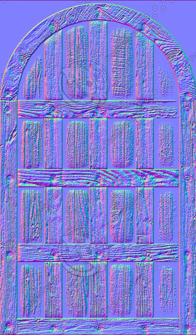 Dungeon Door Texture - TurboSquid 384707
