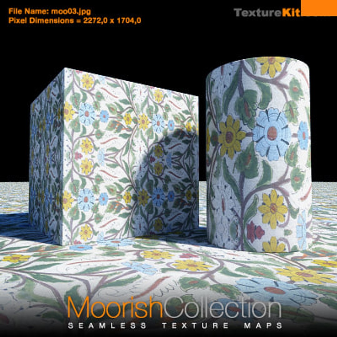 Moorish Texture Collection - TurboSquid 388348