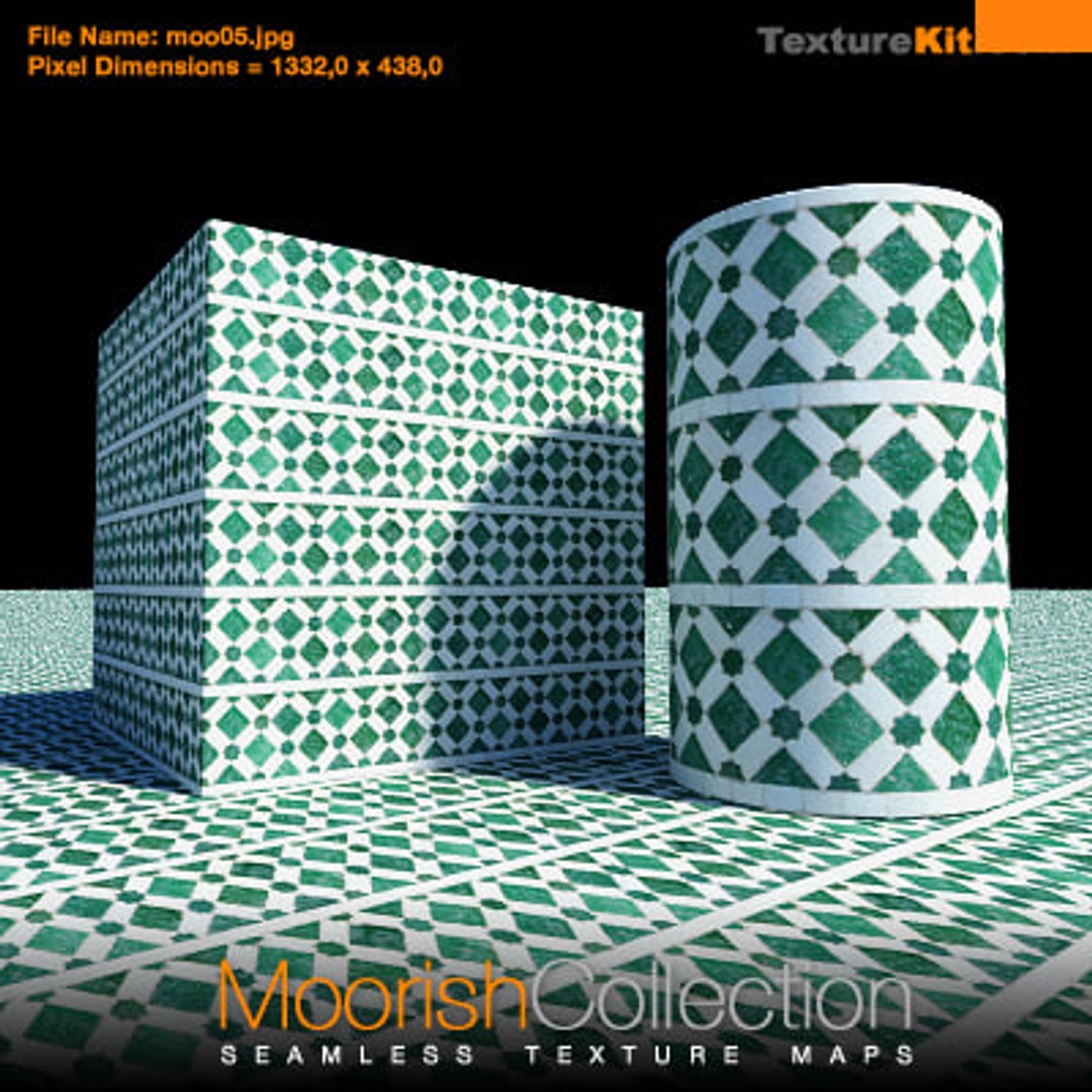 Moorish Texture Collection - TurboSquid 388348