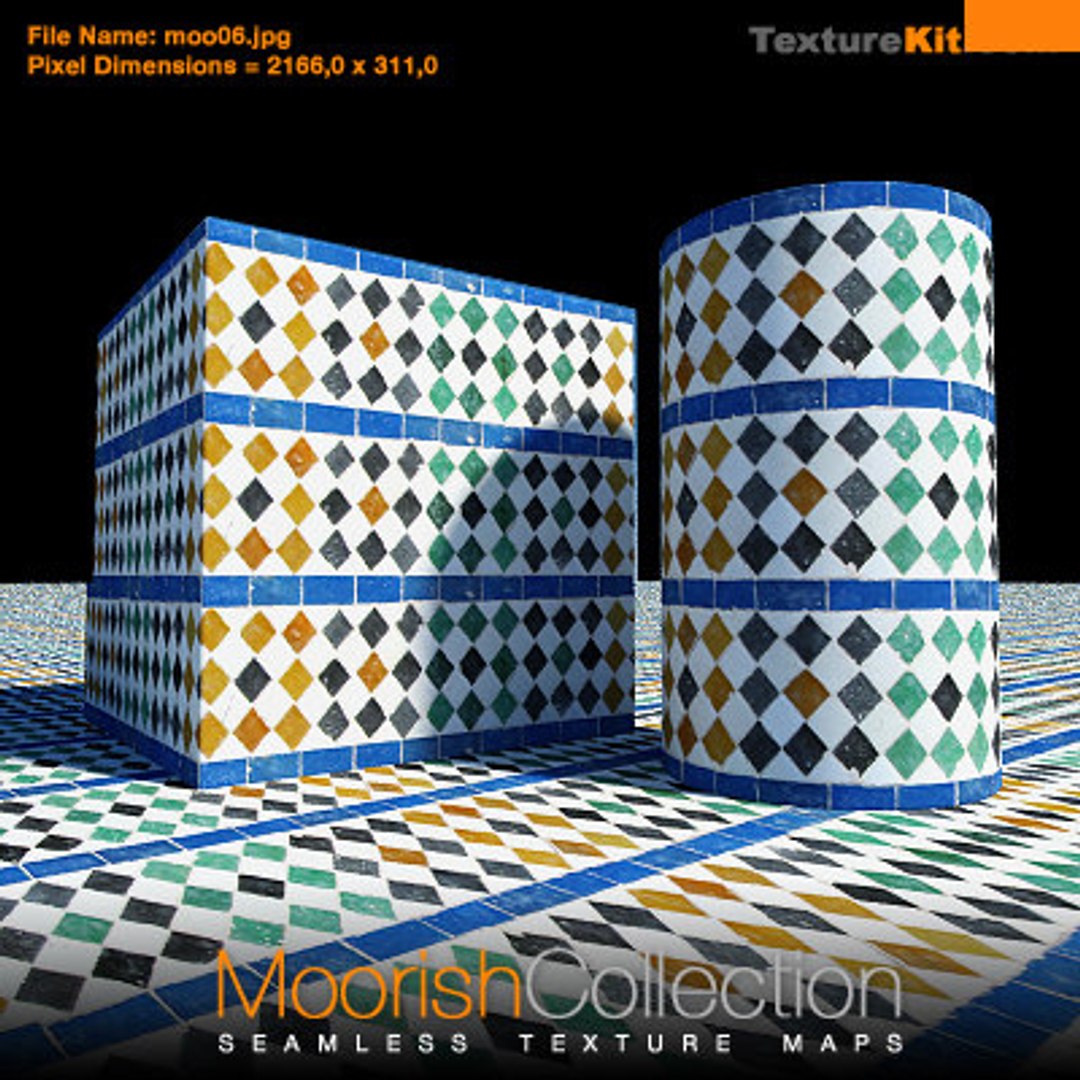 Moorish Texture Collection - TurboSquid 388348