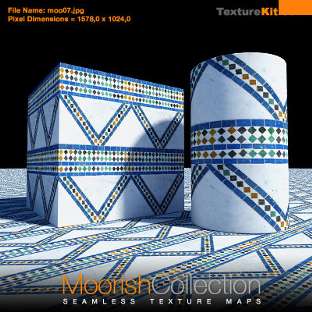 Moorish Texture Collection - TurboSquid 388348