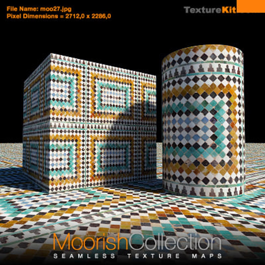 Moorish Texture Collection - TurboSquid 388348