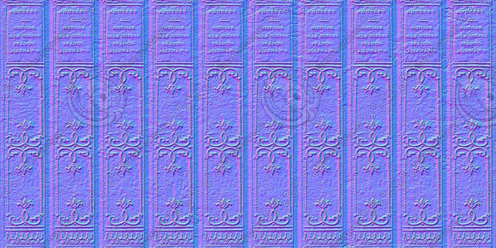 Book Spines - 2 colors - TurboSquid 393715