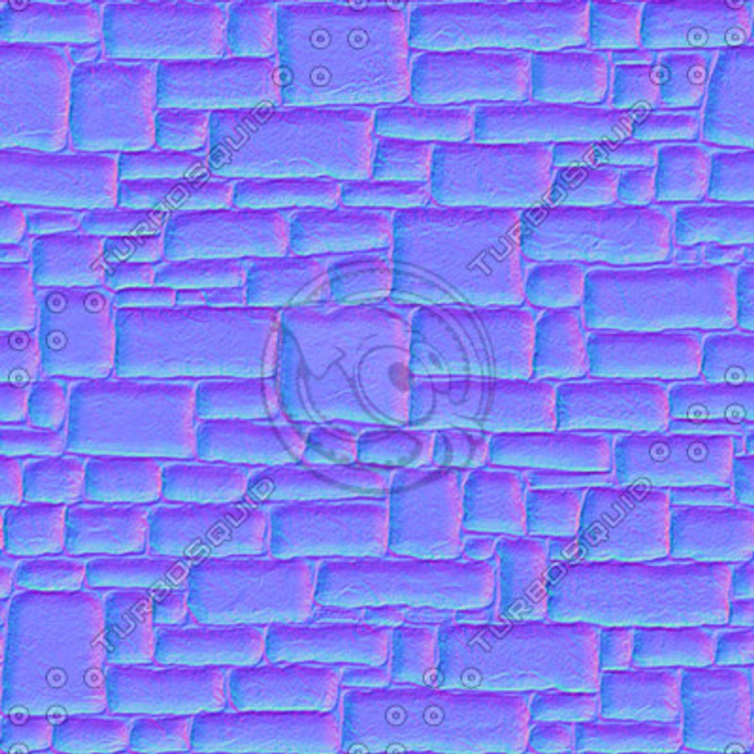 Seamless Stone Wall Texture W/ Normal Map - TurboSquid 384738