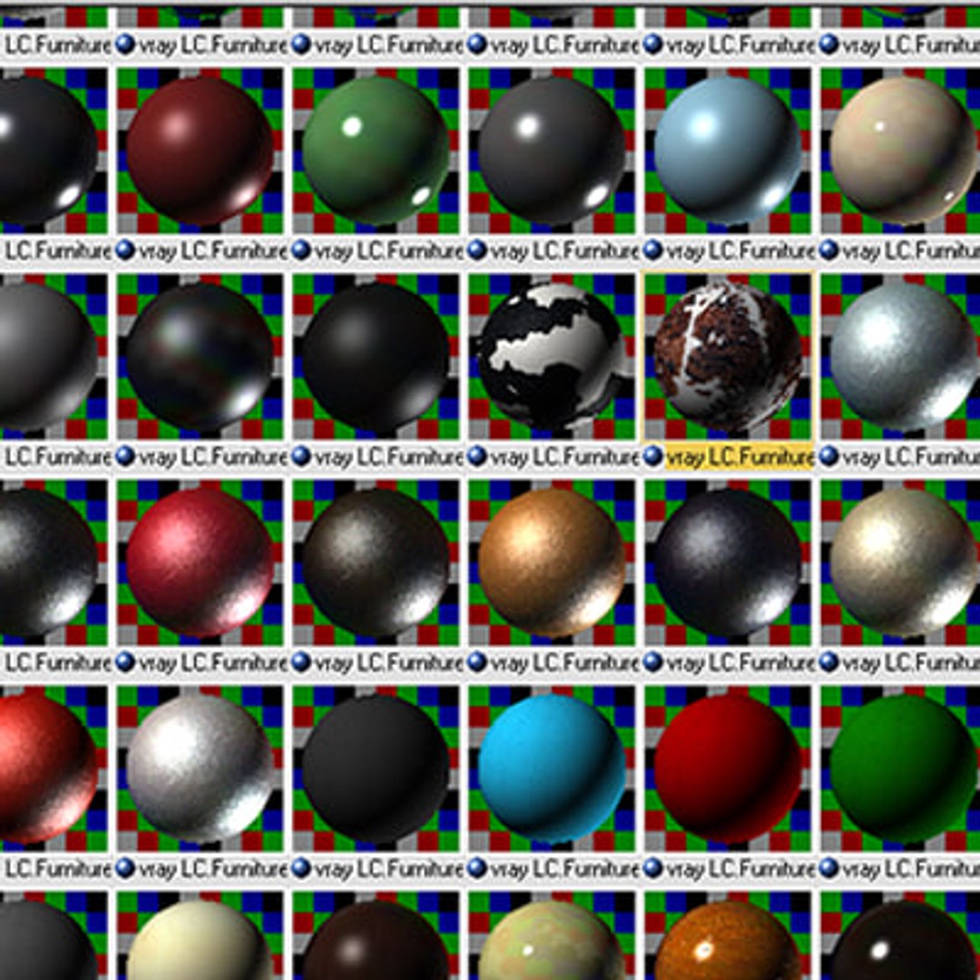 3d Extra Materials Furniture Catalog Model