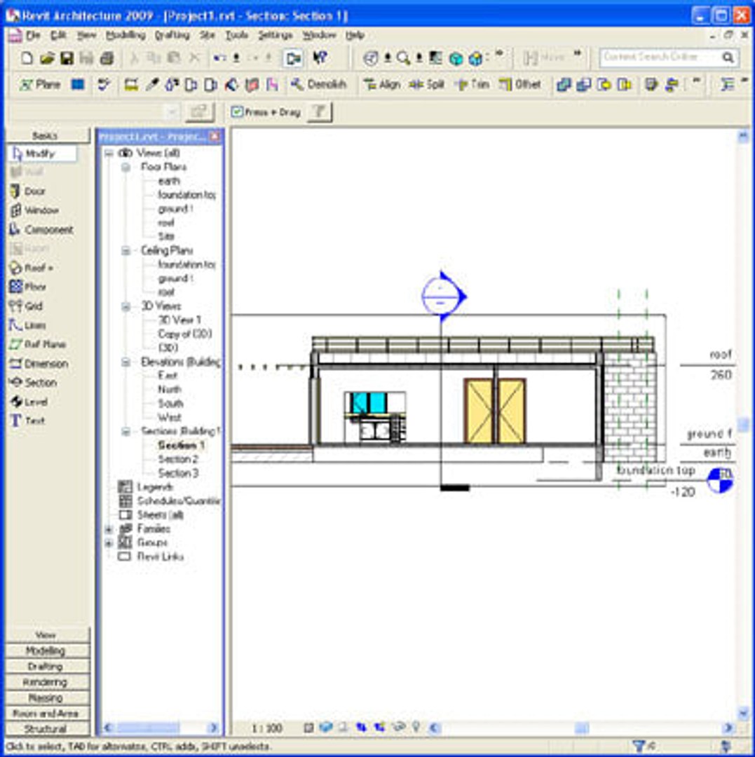 3d Revit Cottage House Plan Model