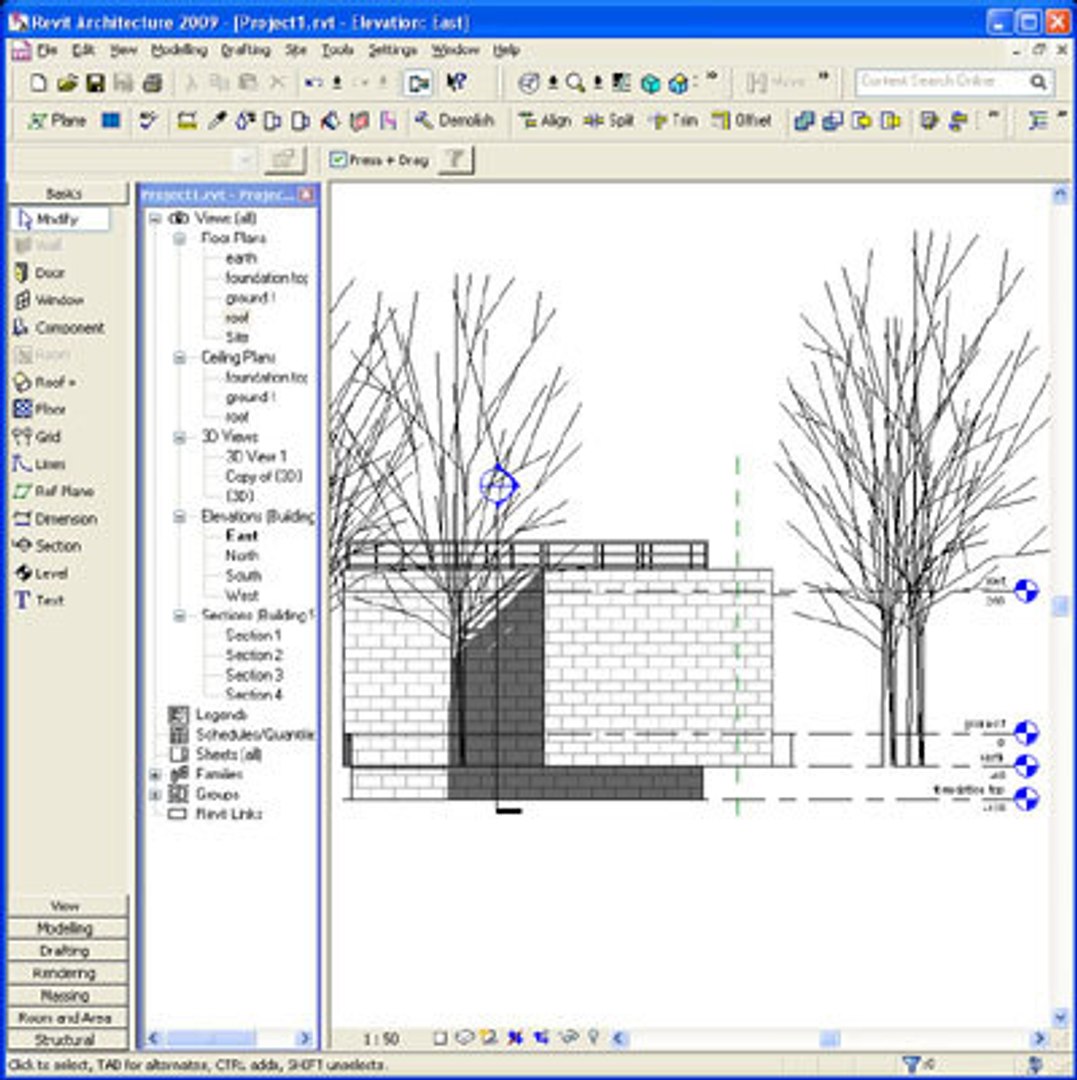 3d Revit Cottage House Plan Model