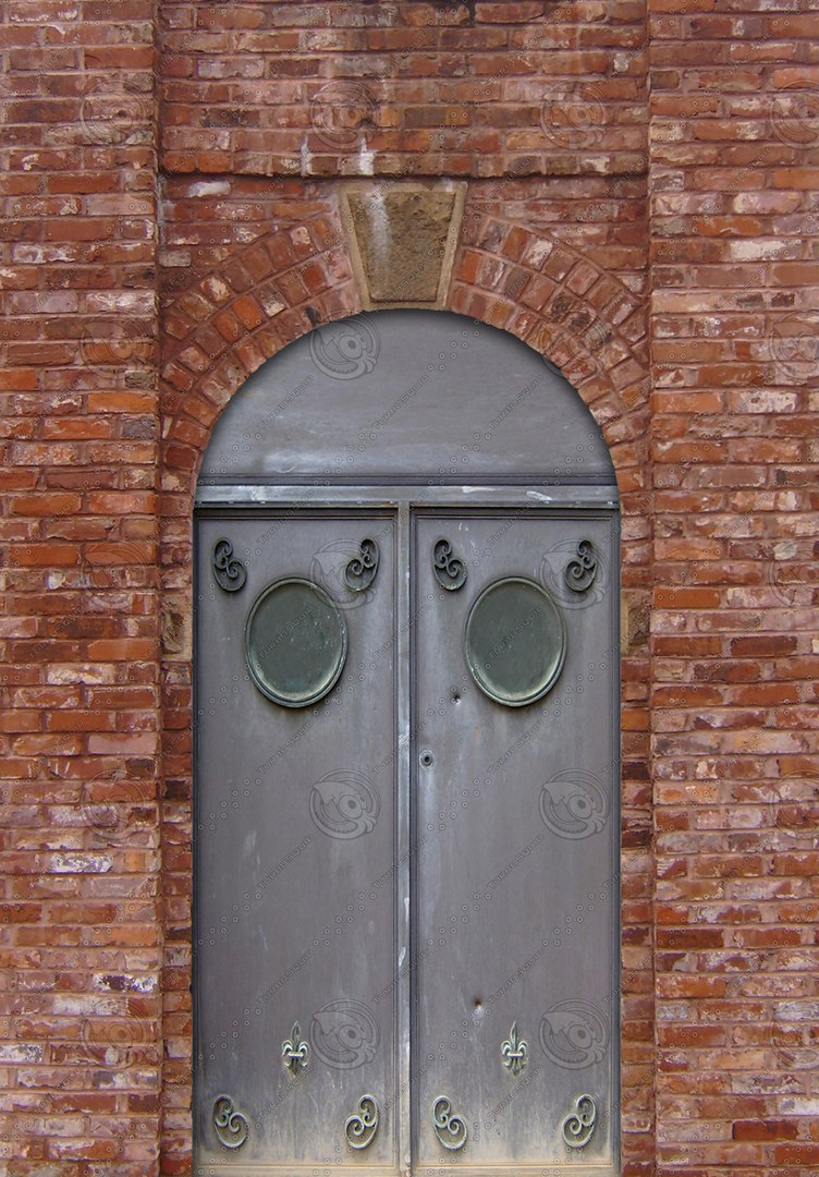 Brick arch and door texture - TurboSquid 436498