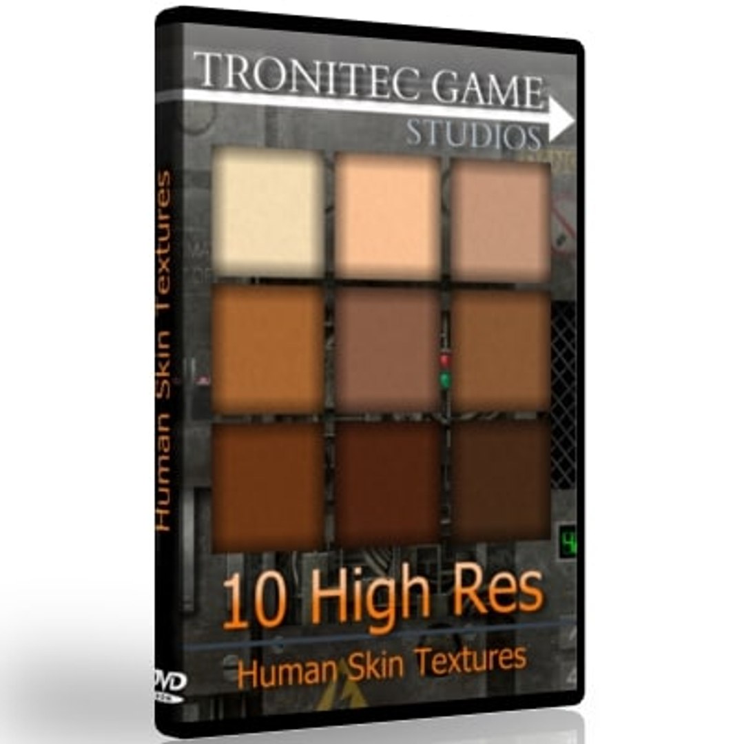 10 High Res Human Skin Textures - TurboSquid 461716
