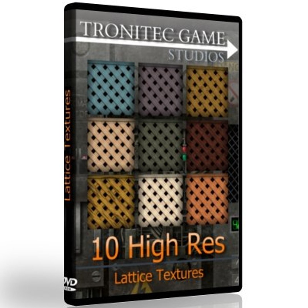 10 Lattice Textures - TurboSquid 459855
