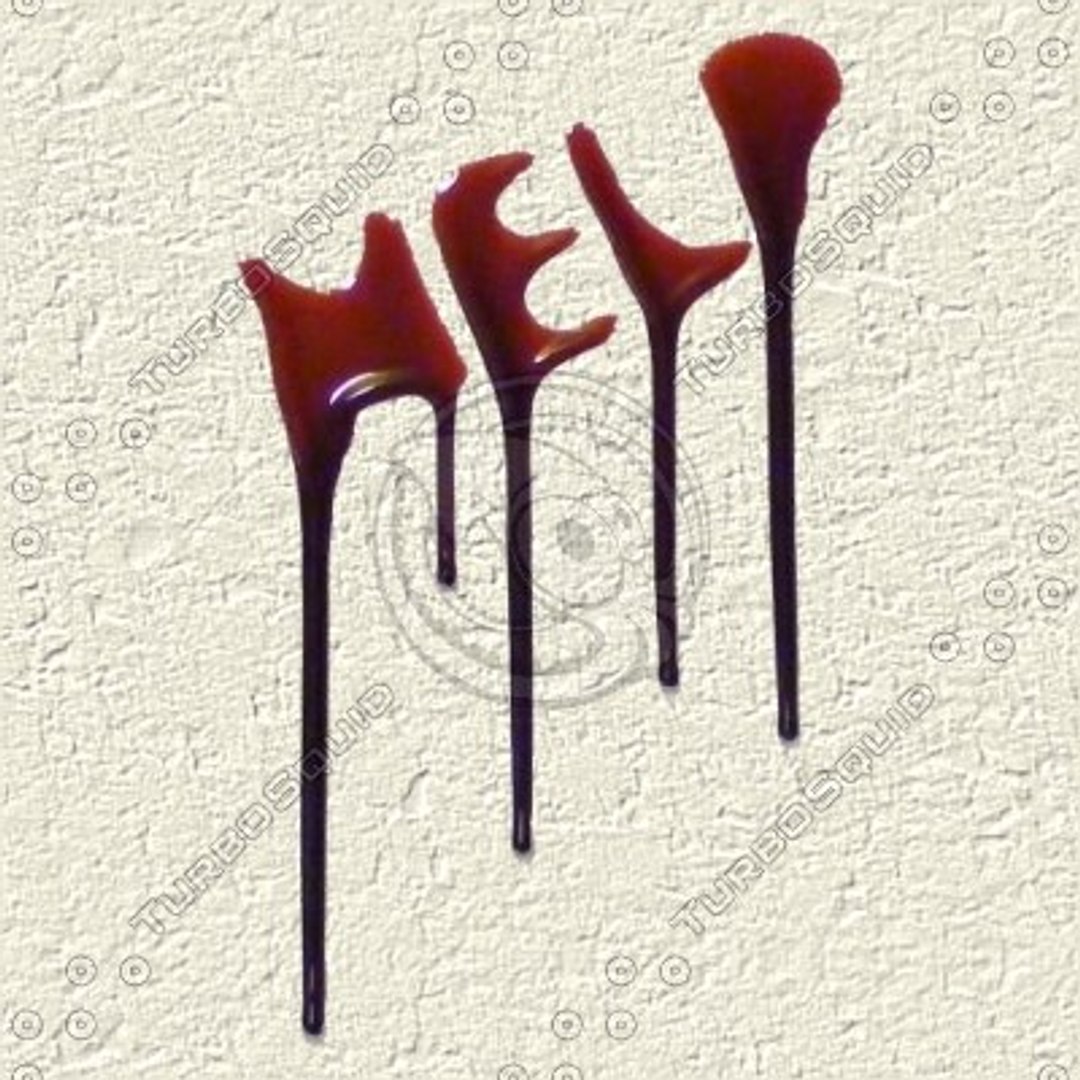 45 Blood Drips : Photo Realistic - TurboSquid 467806