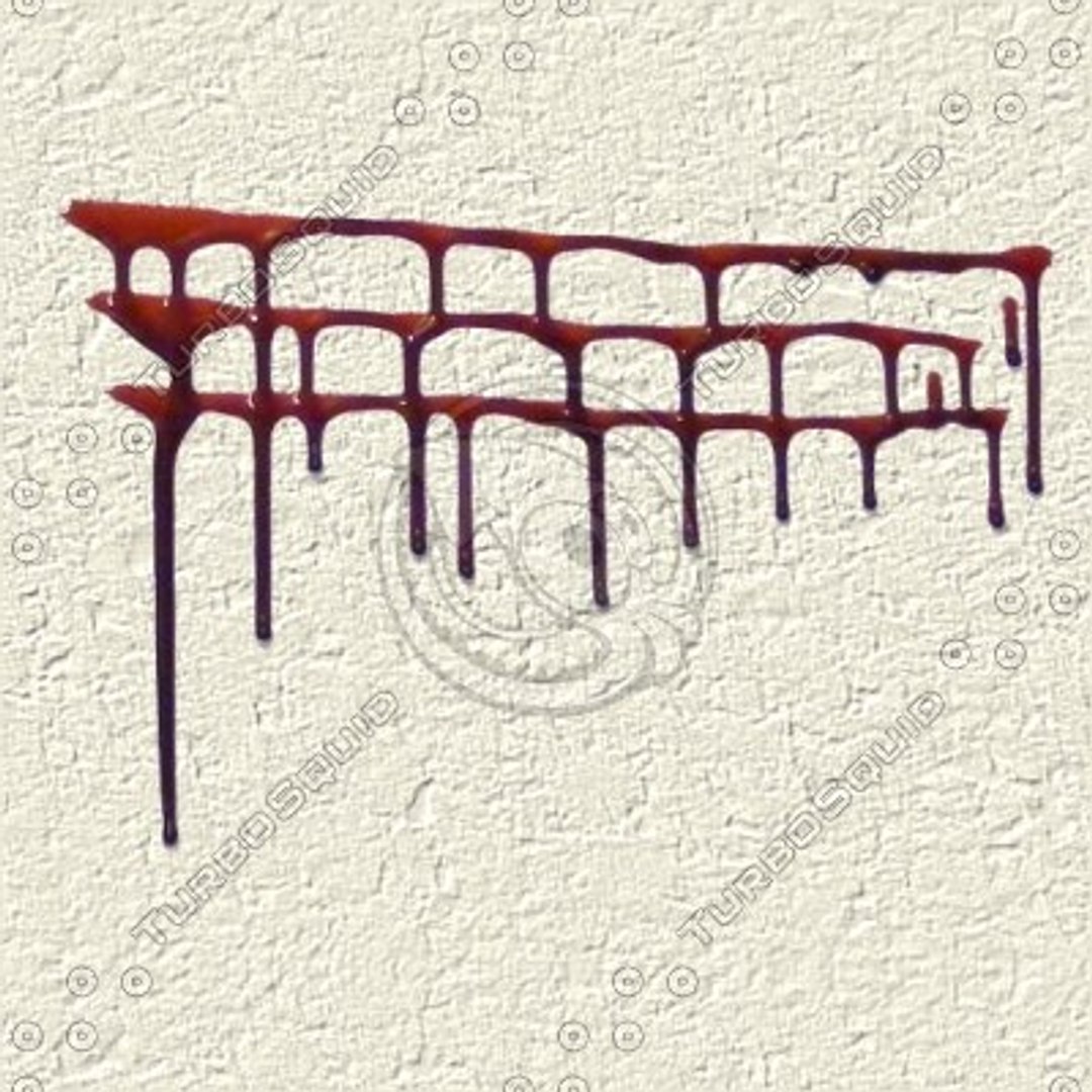 45 Blood Drips : Photo Realistic - TurboSquid 467806