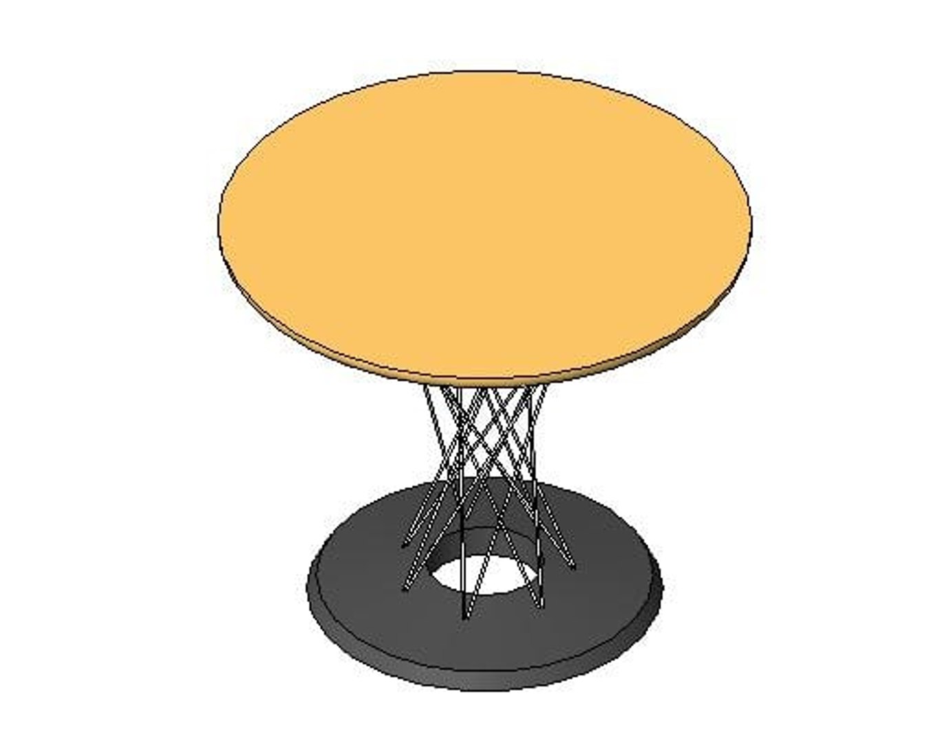 Cyclone Table By KnollStudio - TurboSquid 469392