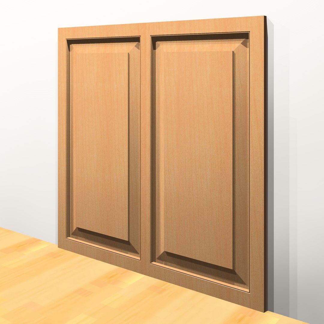 Panel-2 Horizontal Recess - TurboSquid 471536