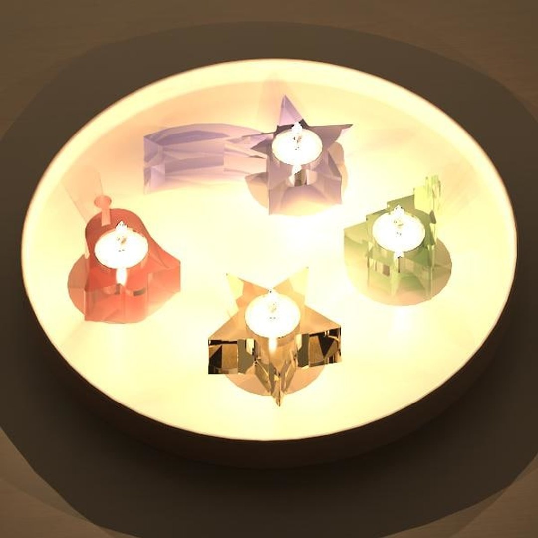 Single_Tealight - TurboSquid 498388