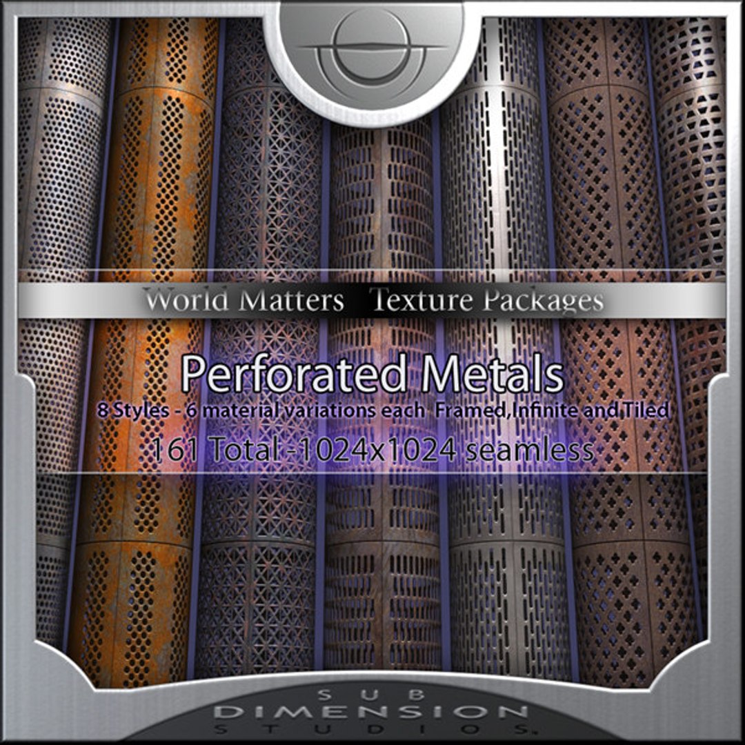 WM_Perforated Metals - TurboSquid 486211