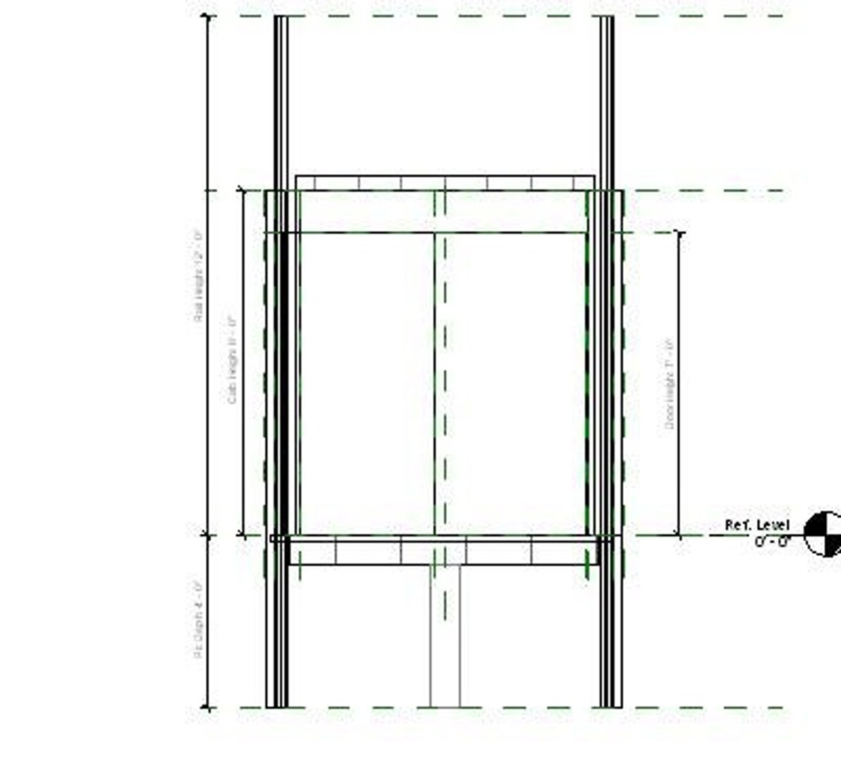 Gx_ELEV Elevator Side Door - TurboSquid 492768
