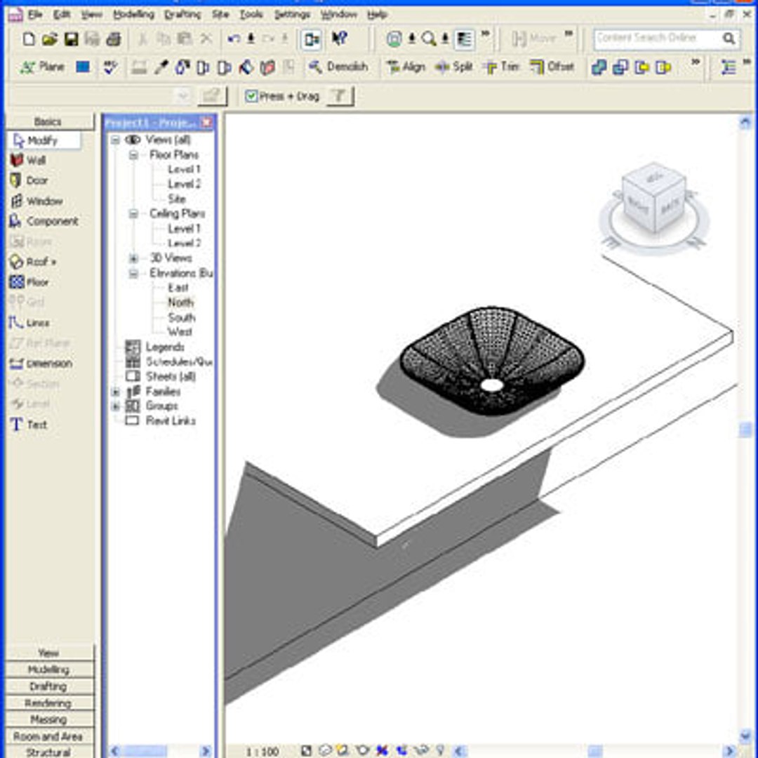3d Revit Plumbing Fixtures Sink Model