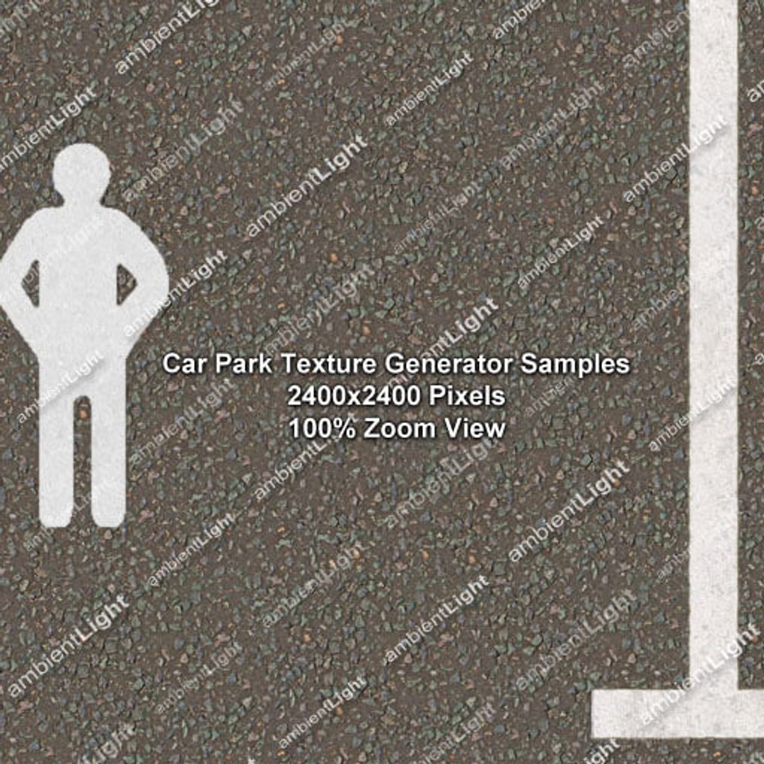 Road & Car Park, Parking Lot Texture Bundle - TurboSquid 523548