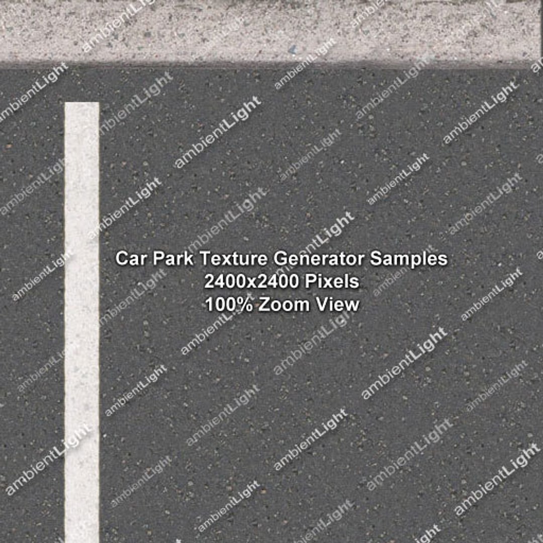 Road & Car Park, Parking Lot Texture Bundle - TurboSquid 523548
